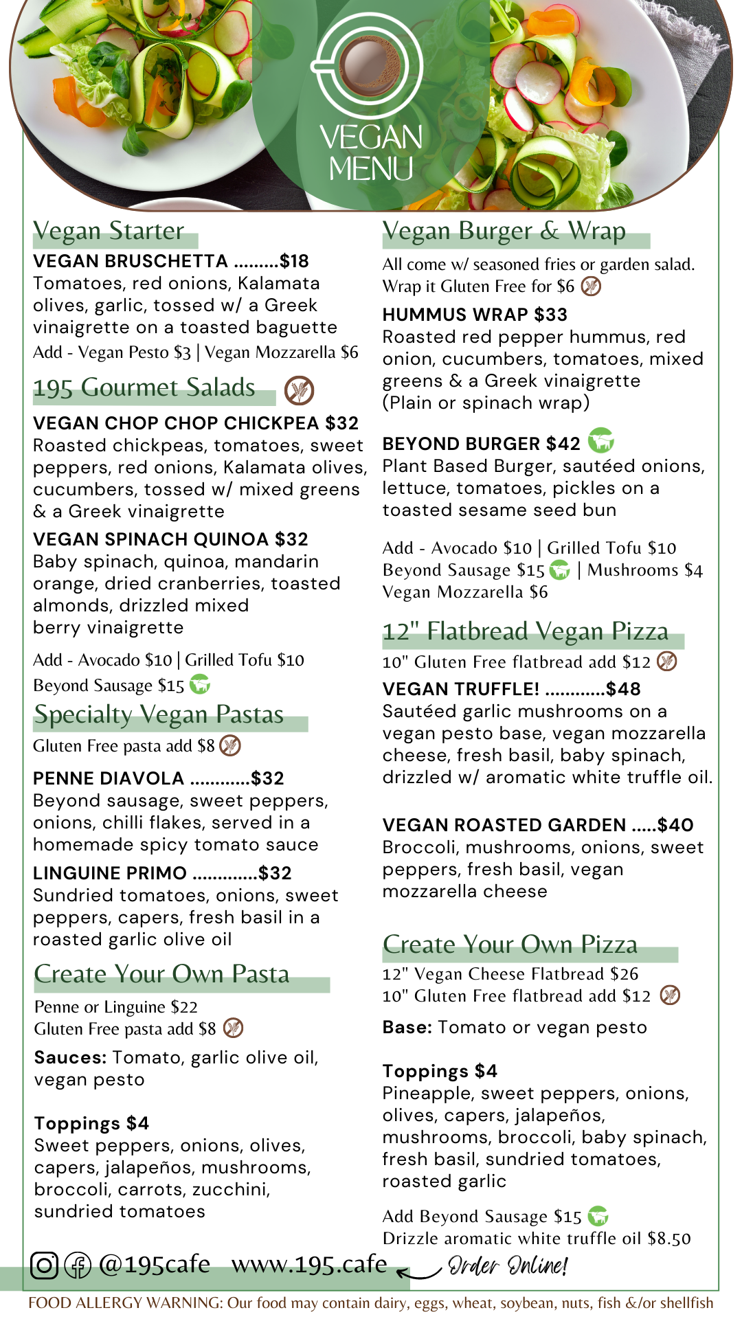 Brunch – Welcome | Café 195 & Bistro